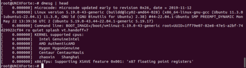what is dmesg command with its examples - UNIX Forte